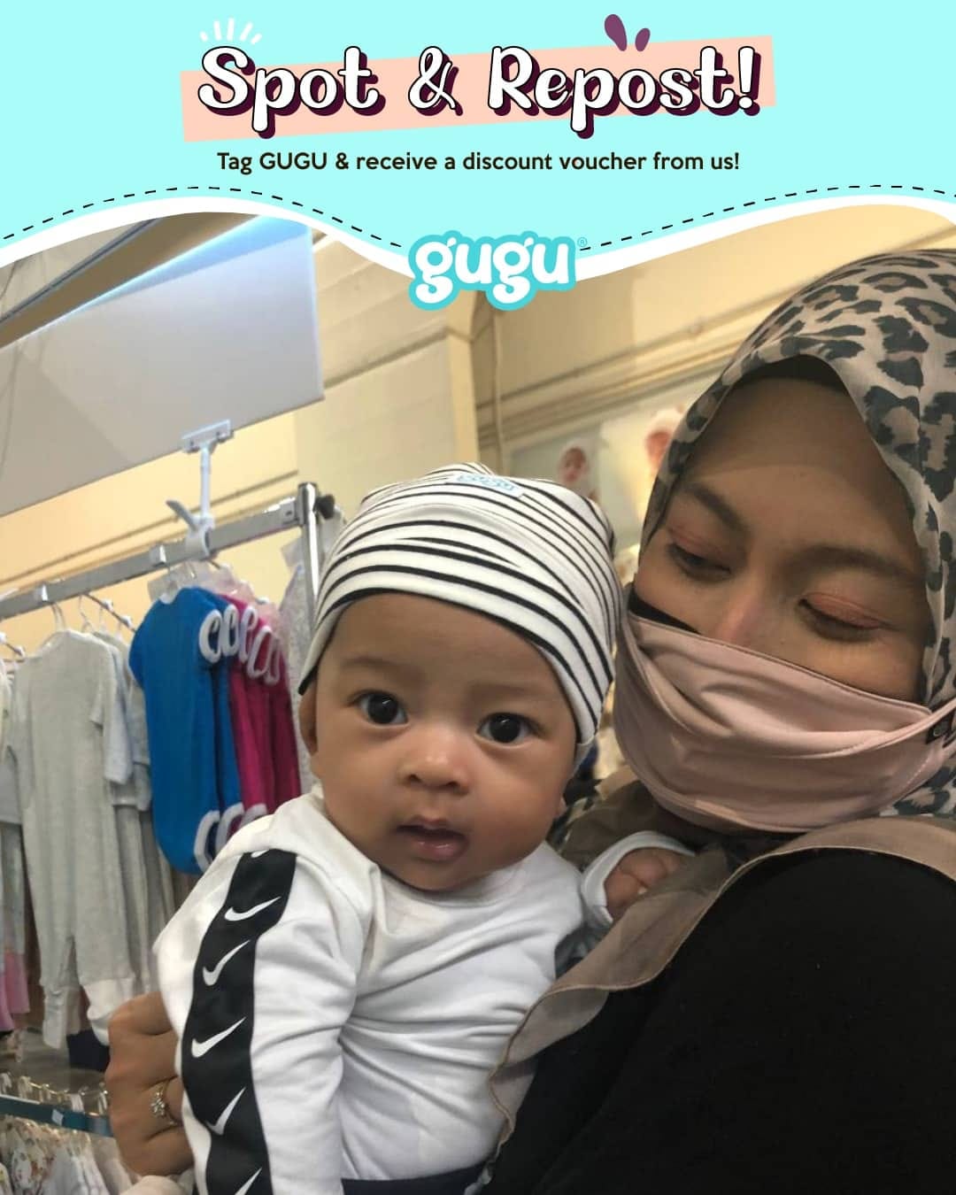 Thank you for your purchase everyone Nanti dah pakaikan kat baby, jangan lupa ta… - GUGU Malaysia