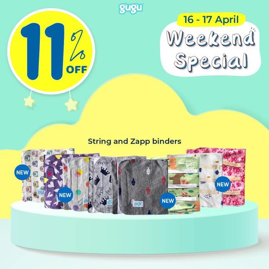 | 𝟐 𝐃𝐚𝐲𝐬 𝐖𝐞𝐞𝐤𝐞𝐧𝐝 𝐒𝐩𝐞𝐜𝐢𝐚𝐥 | Purchase our String or Zapp binders and get 11% disc… - GUGU Malaysia