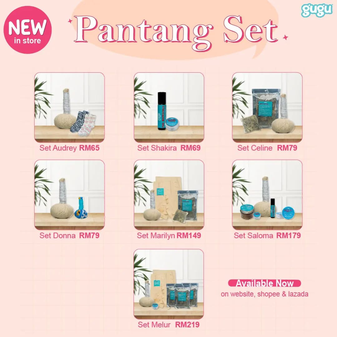 𝗡𝗘𝗪 𝗶𝗻 𝗦𝘁𝗼𝗿𝗲: 𝙋𝙖𝙣𝙩𝙖𝙣𝙜 𝙎𝙚𝙩 𝙛𝙤𝙧 𝙈𝙤𝙢𝙢𝙞𝙚𝙨 Pantang made easy! Easy to use (each produ… - GUGU Malaysia